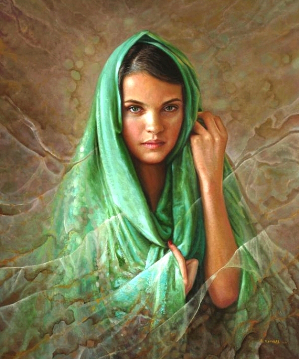 Jigsaw puzzle «Female portrait» - solve jigsaw puzzles online | PuzzleIt