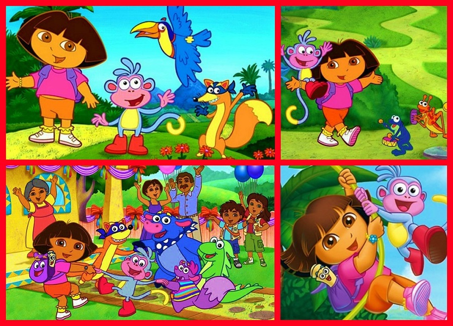Jigsaw puzzle «Dora the explorer» - solve jigsaw puzzles online | PuzzleIt
