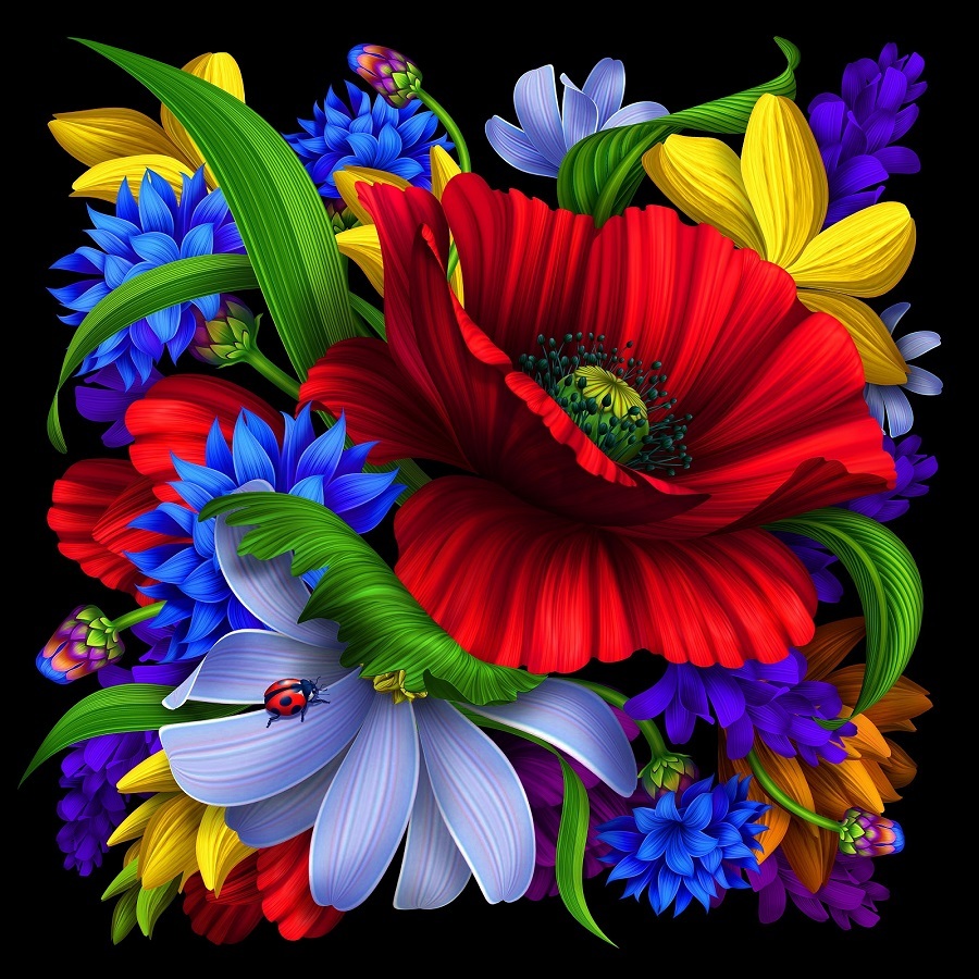 Jigsaw puzzle «Flowers» - solve jigsaw puzzles online | PuzzleIt