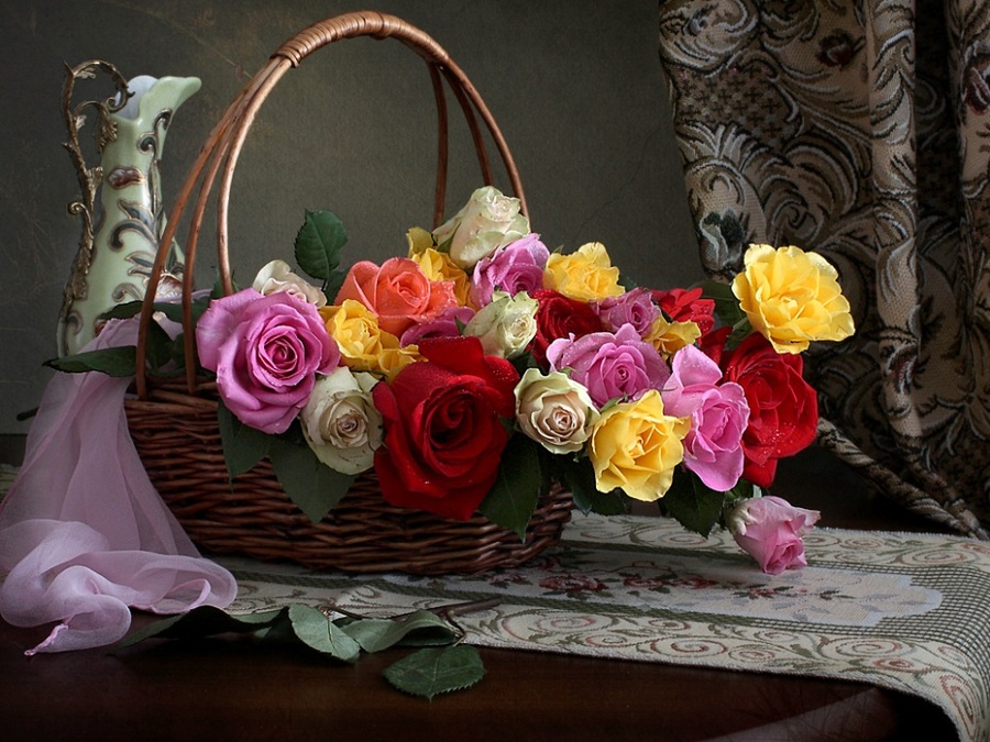 Jigsaw puzzle «Roses» - solve jigsaw puzzles online | PuzzleIt