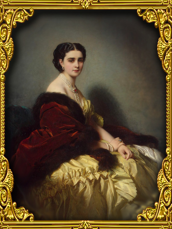 Jigsaw puzzle «Portrait of Sofia Petrovna Naryshkina» - solve jigsaw puzzles online | PuzzleIt