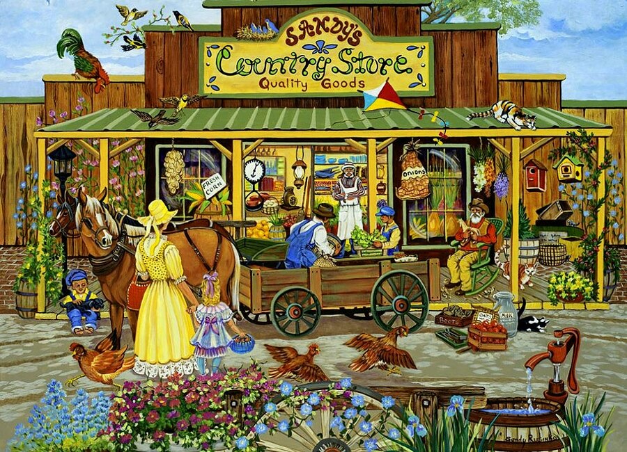 Jigsaw puzzle «Sandy Store» - solve jigsaw puzzles online | PuzzleIt
