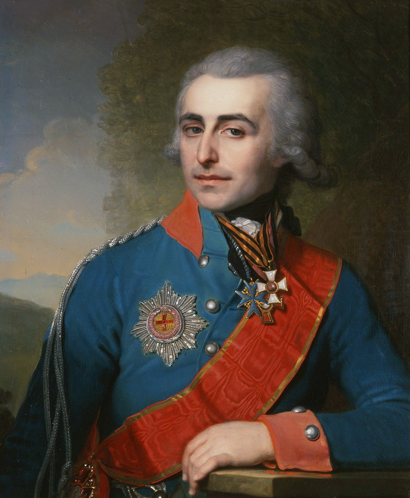 Jigsaw puzzle «Portrait of Pyotr Alexandrovich Tolstoy» - solve jigsaw ...