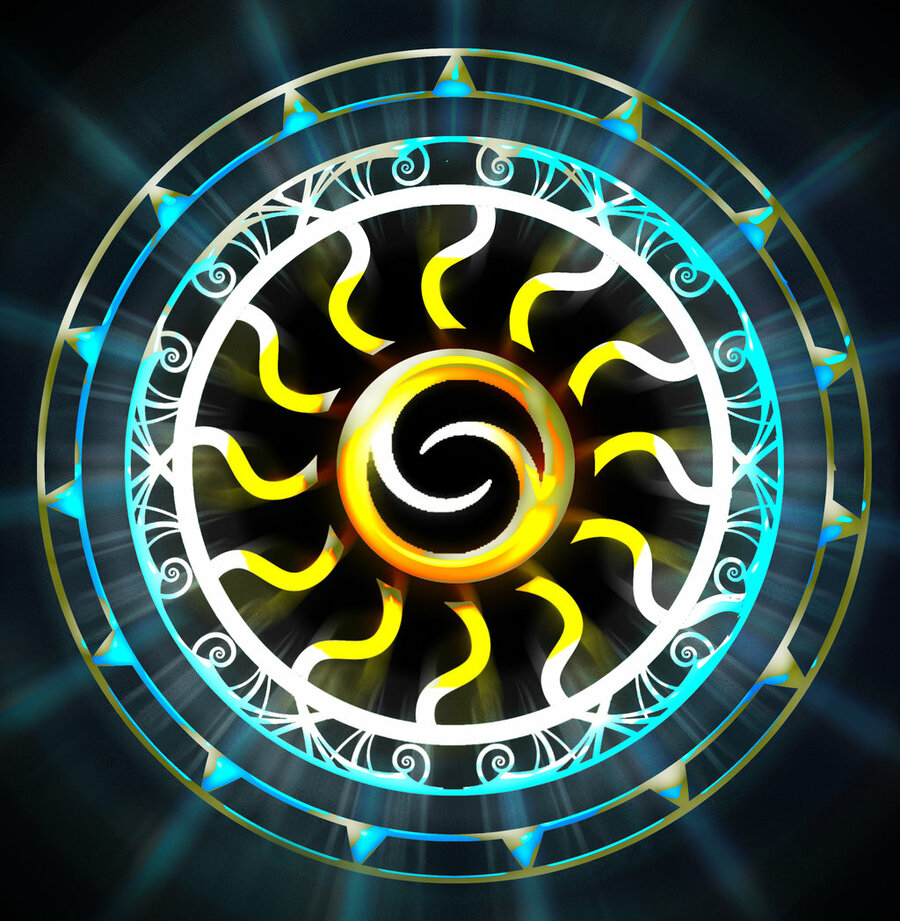 Jigsaw puzzle «Cold charm of the sun (Gun del sol)» - solve jigsaw ...