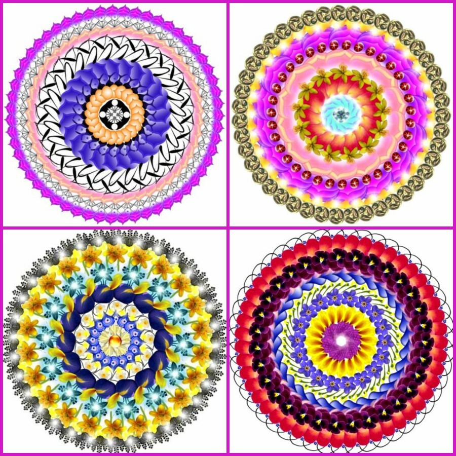Jigsaw puzzle «Mandalas» - solve jigsaw puzzles online | PuzzleIt