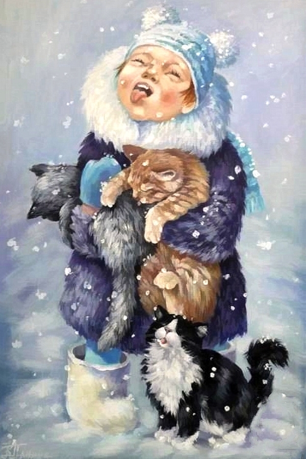 Jigsaw puzzle «Delicious snowflakes» - solve jigsaw puzzles online ...