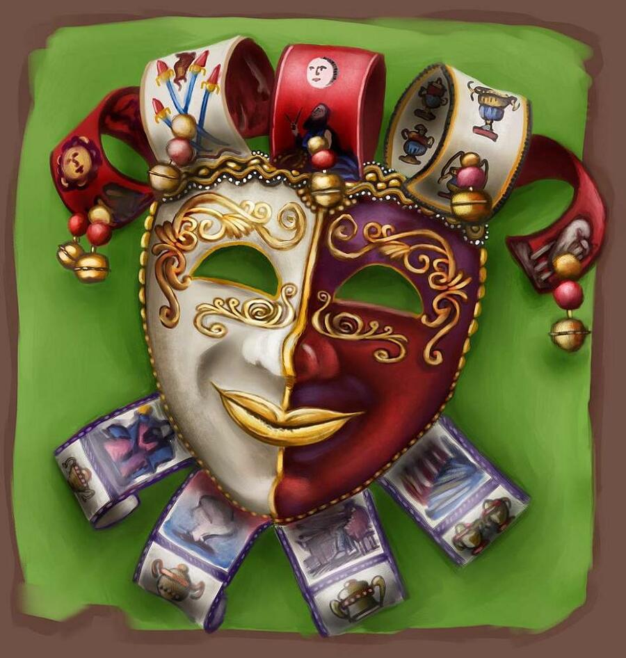 Jigsaw puzzle «Mask» - solve jigsaw puzzles online | PuzzleIt