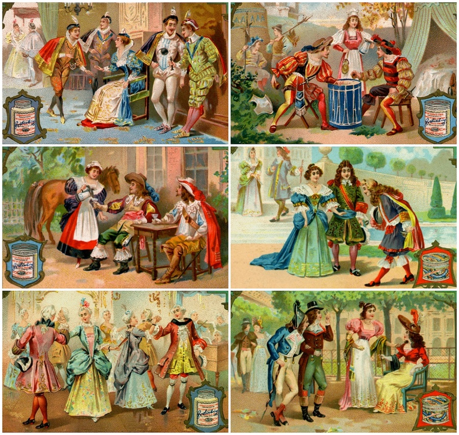 Jigsaw puzzle «Costume history» - solve jigsaw puzzles online | PuzzleIt