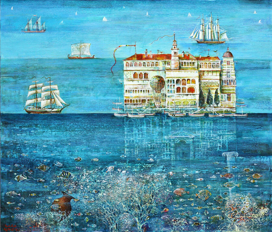 Jigsaw puzzle «Marine spaces» - solve jigsaw puzzles online | PuzzleIt
