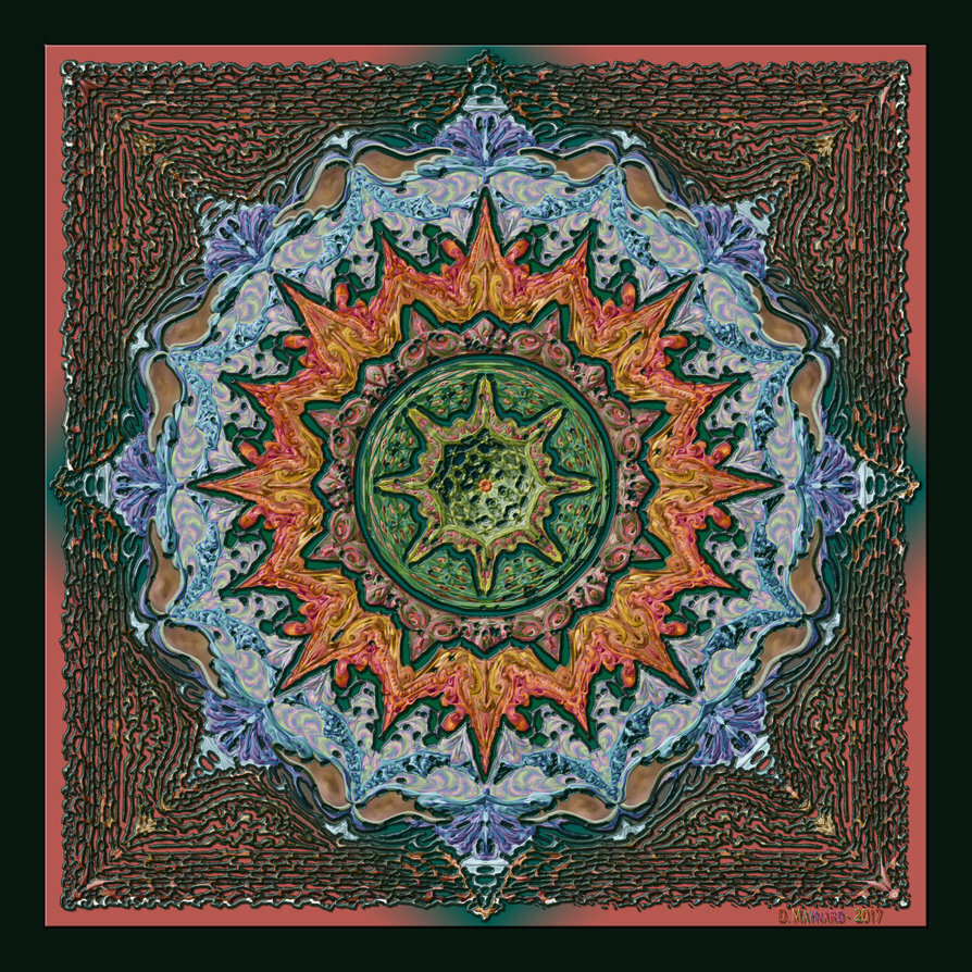 Jigsaw puzzle «Book mandala» - solve jigsaw puzzles online | PuzzleIt