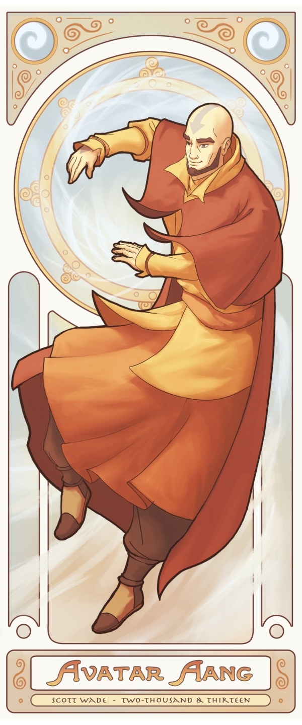 Jigsaw puzzle «Avatar Aang» - solve jigsaw puzzles online | PuzzleIt