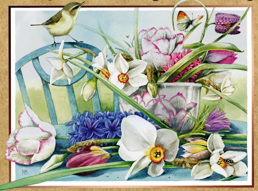 Jigsaw puzzle «Spring flowers» - solve jigsaw puzzles online | PuzzleIt