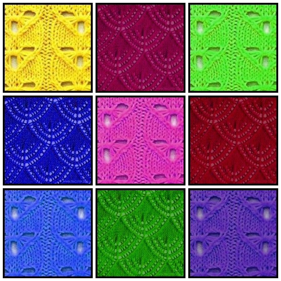 Jigsaw puzzle «Knitting patterns» - solve jigsaw puzzles online | PuzzleIt