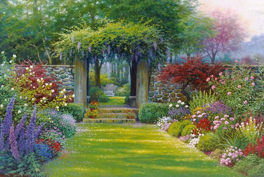 Jigsaw puzzle «Secluded grove» - solve jigsaw puzzles online | PuzzleIt