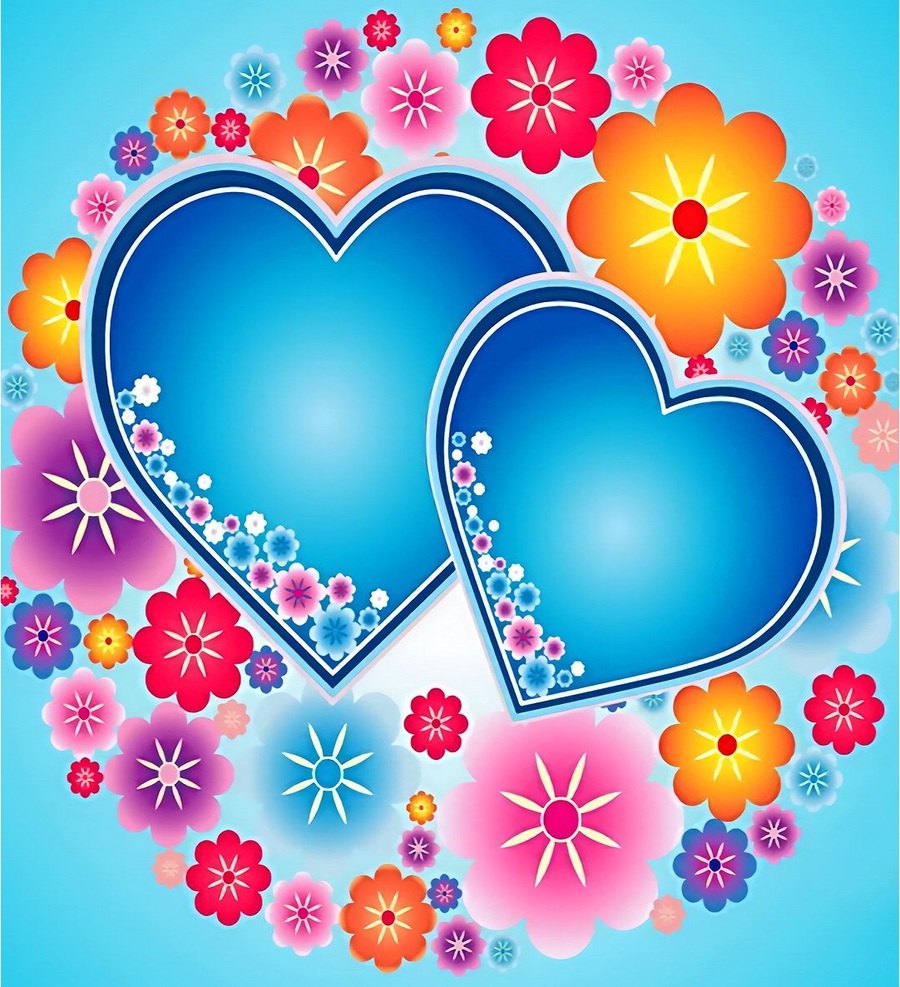 Jigsaw puzzle «Hearts» - solve jigsaw puzzles online | PuzzleIt