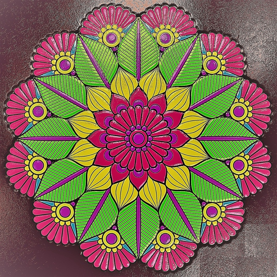 Jigsaw puzzle «Mandala» - solve jigsaw puzzles online | PuzzleIt