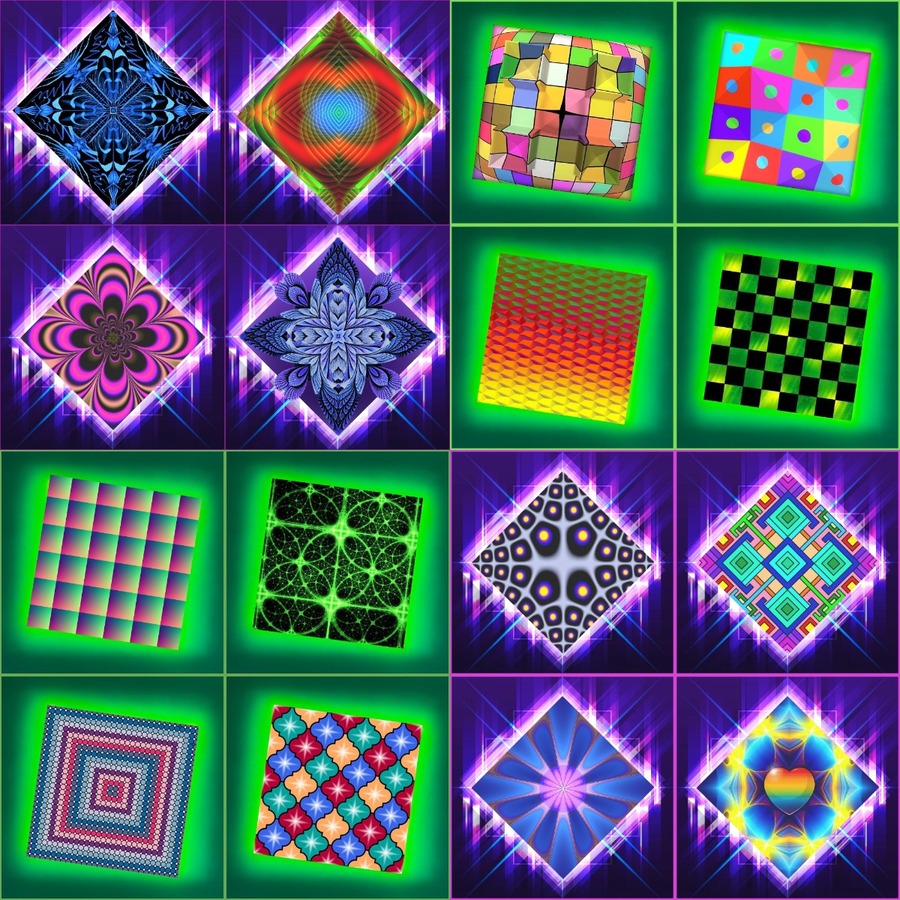 Jigsaw puzzle «Blue green» - solve jigsaw puzzles online | PuzzleIt