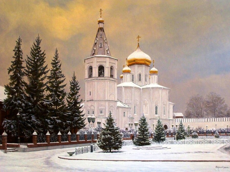 Jigsaw puzzle «Holy Trinity Monastery» - solve jigsaw puzzles online ...