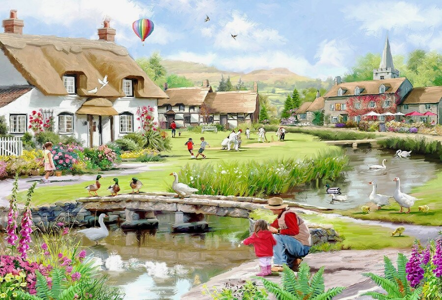 Jigsaw puzzle «Summer day» - solve jigsaw puzzles online | PuzzleIt