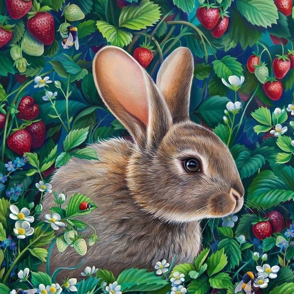 Jigsaw puzzle «Hare» - solve jigsaw puzzles online | PuzzleIt