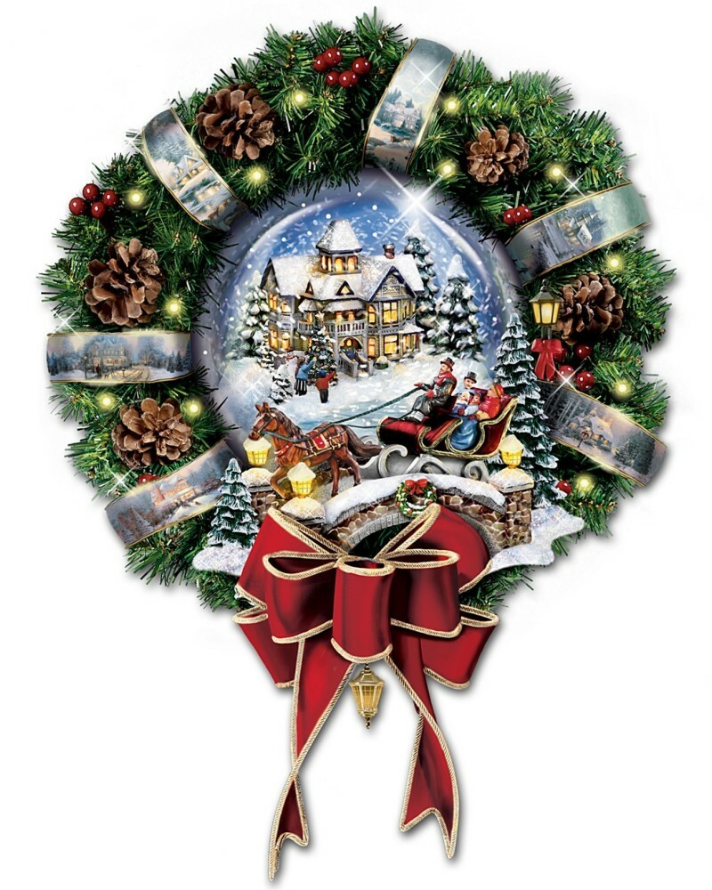 Jigsaw puzzle «Christmas wreath» - solve jigsaw puzzles online | PuzzleIt