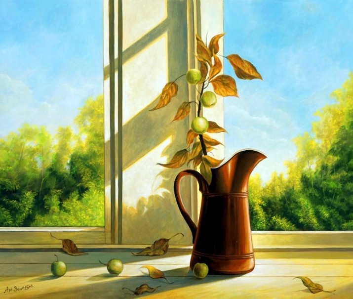 Jigsaw puzzle «On the window» - solve jigsaw puzzles online | PuzzleIt