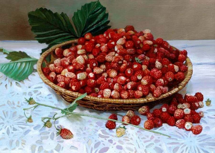 Jigsaw puzzle «Strawberry» - solve jigsaw puzzles online | PuzzleIt