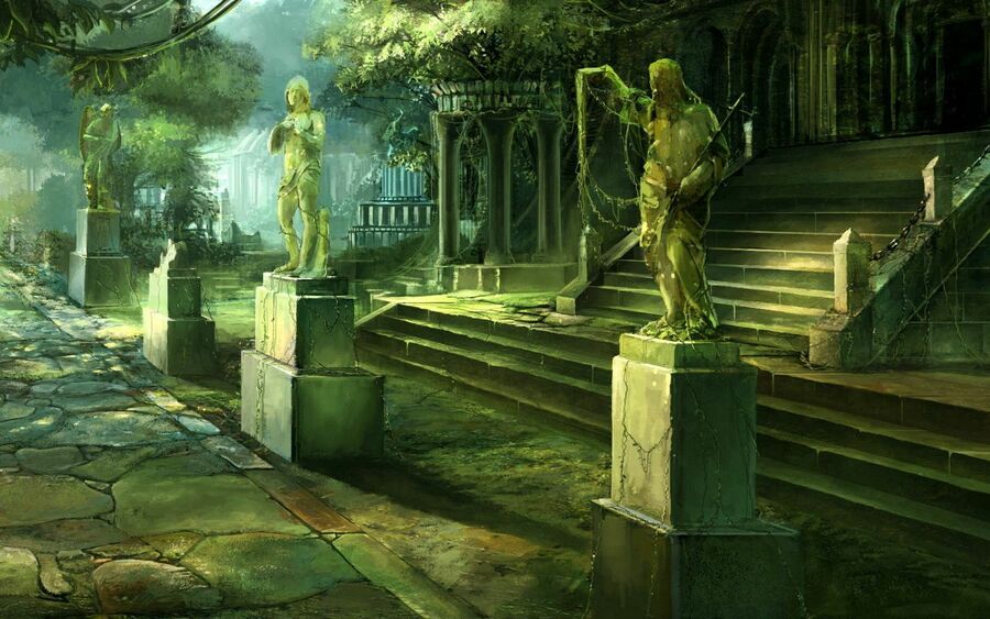 Jigsaw puzzle «In the green shadow» - solve jigsaw puzzles online ...