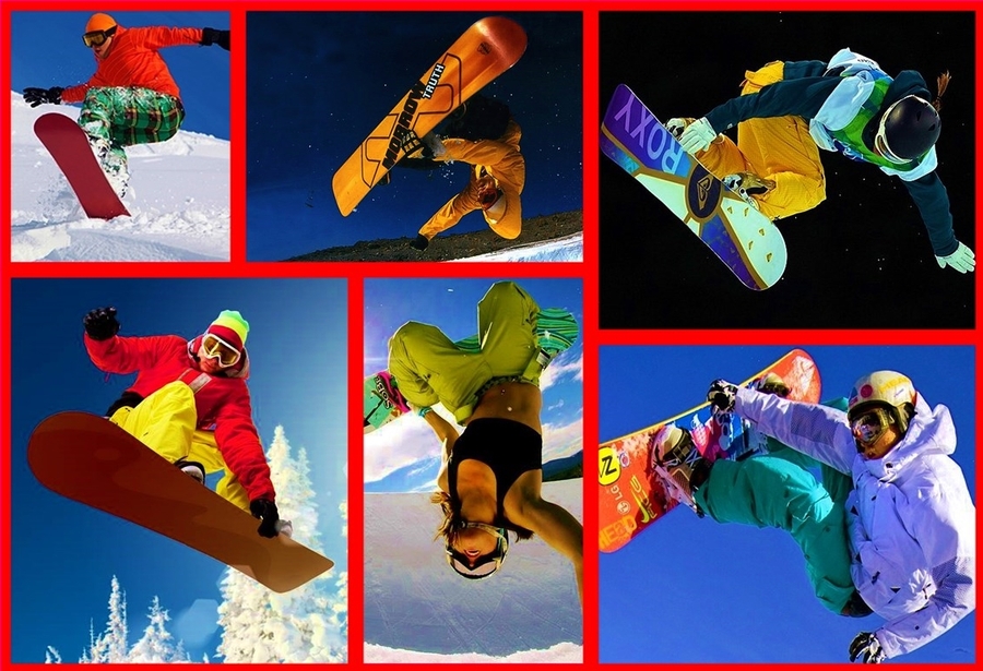 Jigsaw puzzle «Snowboarding» - solve jigsaw puzzles online | PuzzleIt