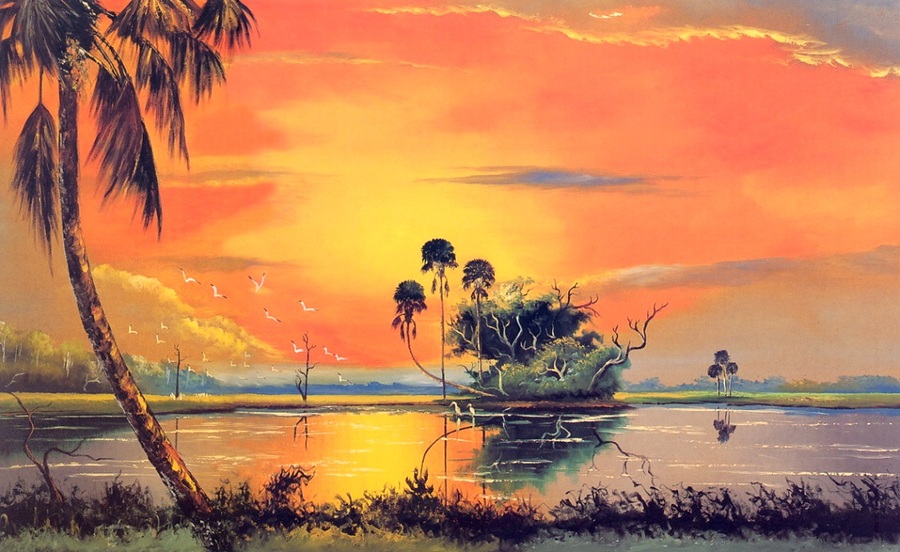Jigsaw puzzle «Sunset» - solve jigsaw puzzles online | PuzzleIt