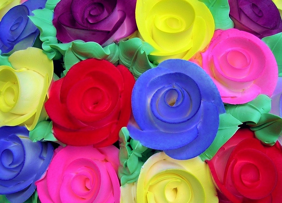 Jigsaw puzzle «Cream roses» - solve jigsaw puzzles online | PuzzleIt