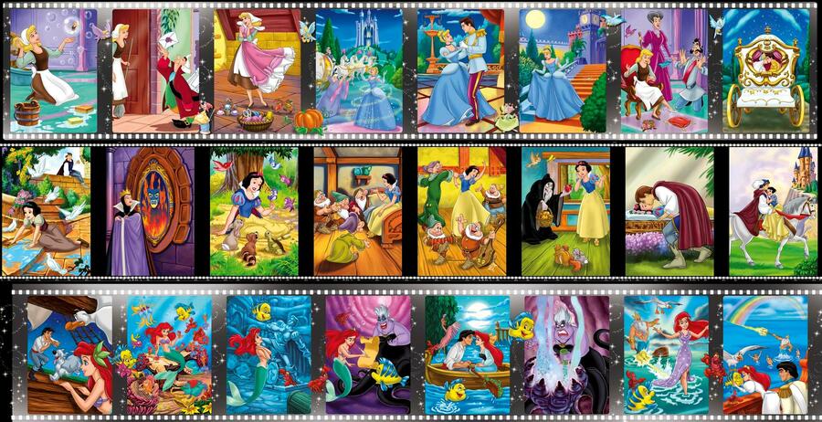 Jigsaw puzzle «Frames from cartoons» - solve jigsaw puzzles online ...