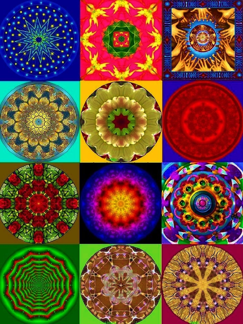 Jigsaw puzzle «Mandalas» - solve jigsaw puzzles online | PuzzleIt