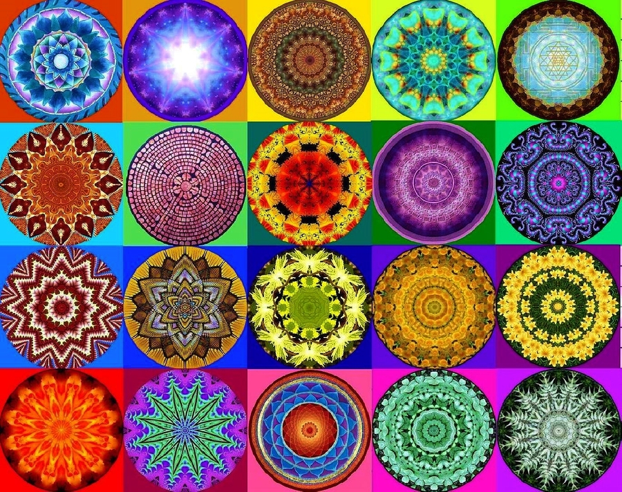 Jigsaw puzzle «Mandalas» - solve jigsaw puzzles online | PuzzleIt